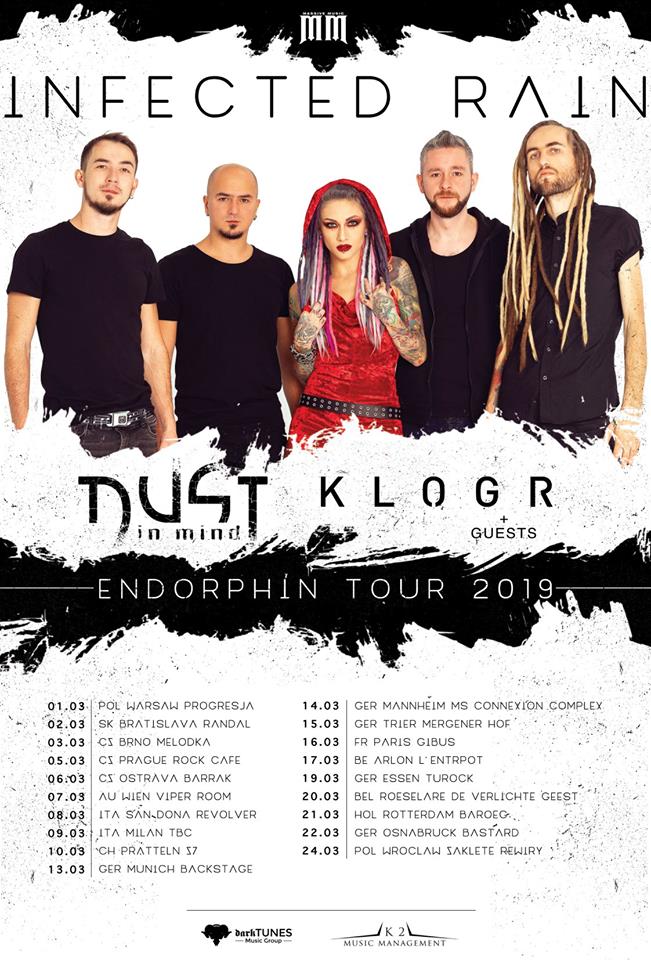 Infected Rain: Endorphin Tour 2019 – Metal Goddesses