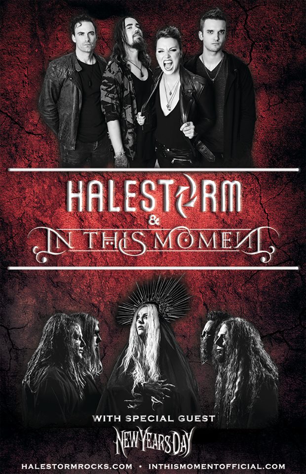 In This Moment, Halestorm, New Years Day Announce Joint Europe/UK Tour ...
