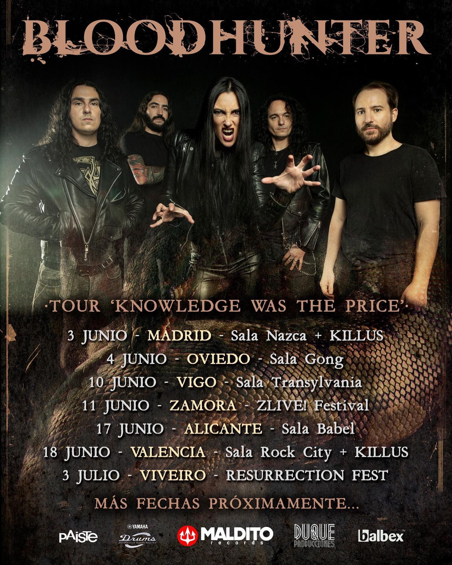 Bloodhunter release new Video and announce Tour Dates for Spain – Metal ...